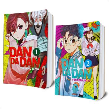 Dandadan Mangá Volume 1 e 2 KIT Yukinobu Tatsu Capa Comum português BR ...