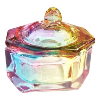 Dapen De Vidro Em Formato Com Tampa De Coração Ou Redondo - Chic & Fun ...