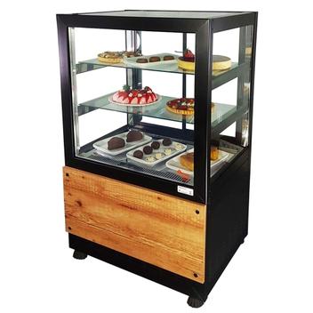 DBR.70 - Vitrine Refrigerada para bolos e doces 70cm Preta - 220V ...