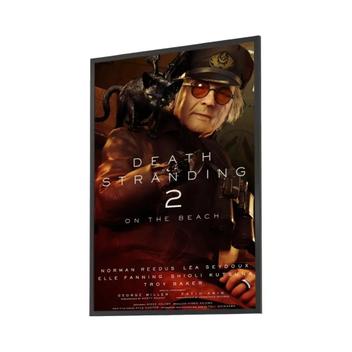 Death Stranding Game TV Poster Retro Kraft Papel Adesivo Arte Estética ...