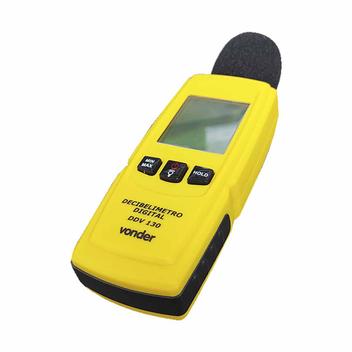 Decibelímetro Digital Profissional Medir Som Ruído Barullho - VONDER ...