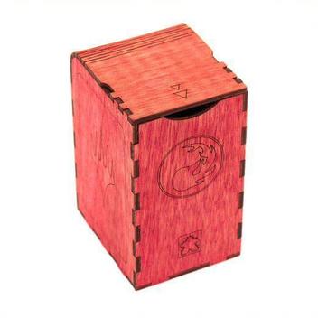 Deck Box Magic Card Games Dragon Shield- Verm -Meeple Maiden - Outros ...