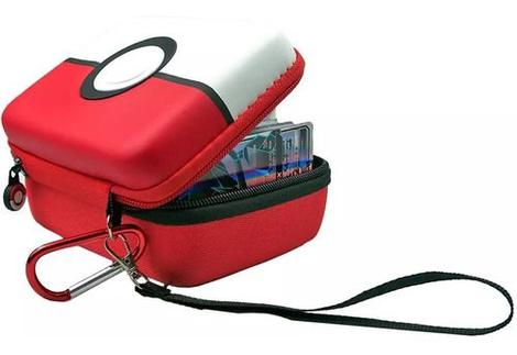 Deck Box Porta 400 Cards Pokémon Pokébola Estojo Case Cartas ...