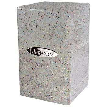 Deck Box Ultra Pro Satin Tower com mais de 100 cartas Glitter Crystal ...