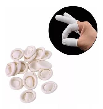 Dedeira De Látex Com 50 Unidades Multiuso Descartavel Rapido - Finger ...