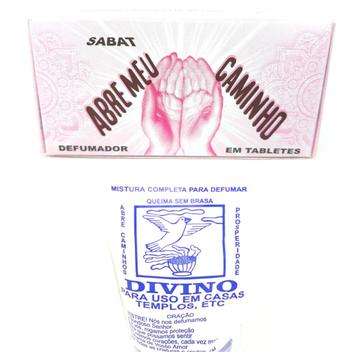 Defumação Sem Brasa Ervas Defumador Abre Meu Caminho Kit - Sabat ...