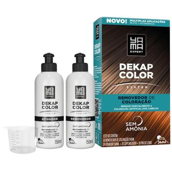 DekapColor Yama Removedor De Coloração Capilar Cabelo Profissional Sem ...