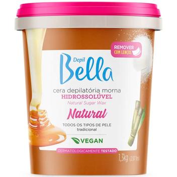 Depil Bella Cera Depilatória Hidrossolúvel Ação Refrescante Vegano 1 ...