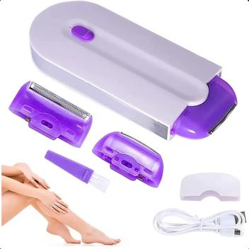 Depilador Íntimo Recarregável Sem Fio LED - ASAF - Removedor de Pelos ...