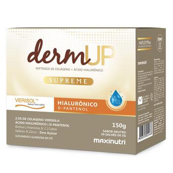 Dermup Supreme Verisol/Hialurônico com Depantenol 30x5g Maxinutri ...