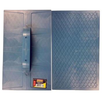 Desempenadeira pvc estriada 18x30cm azul - thompson - Desempenadeira ...