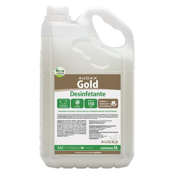 Desinfetante Audax Gold 5 Litros Concentrado Rende Até 150L ...