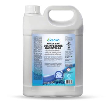 Desinfetante Hospitalar Mirax-OXY 5 Litros Renko - Desinfetante ...