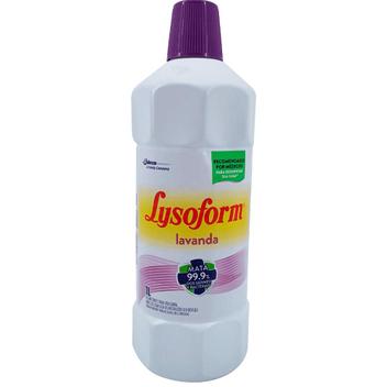 Desinfetante Lysoform Lavanda 1 Litro Johnson - Desinfetante - Magazine ...