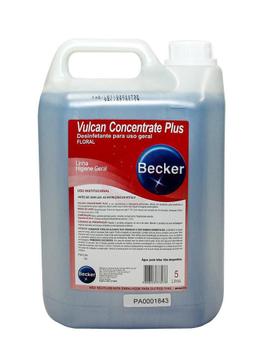 Desinfetante Vulcan Concentrate Plus Floral Becker 05 Litros - Industrias Becker - Desinfetante ...