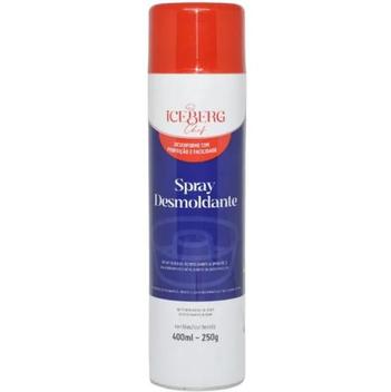 Desmoldante Alimentício Chef Ice Berg - Spray 400ML - ICEBERG - Desmoldante para Forma ...