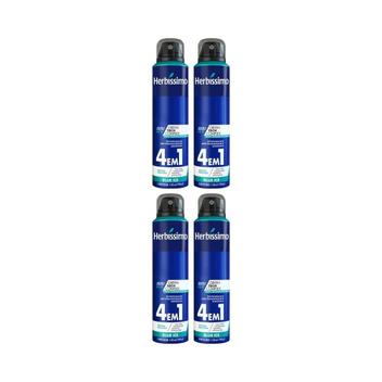 Desodorante Aero Herbíssimo Blue Ice 150Ml-Kit C/4Un - Desodorante ...