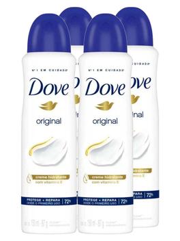 Desodorante Aerosol Antitranspirante Dove 150ml 72h - 4 unidades - Unilever - Desodorante ...