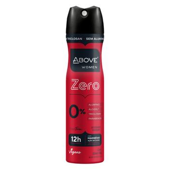 Desodorante Aerossol Above Women Zero Feel Free 150ml Spray ...