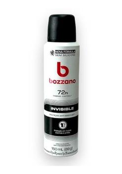 Desodorante Antitranspirante Bozzano Invisible 150ml - Proteção 72h sem ...