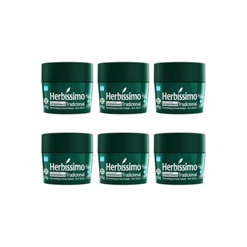Desodorante Creme Herbíssimo 55g Tradicional - Kit C/ 6un - Herbissimo ...