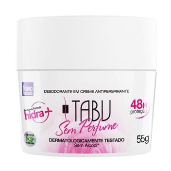 DESODORANTE CREME TABU 55g (A ESCOLHER) - Desodorante - Magazine Luiza