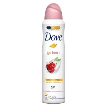 Desodorante Dove Go Fresh Romã e Limão Verbena - Spray 150ml ...