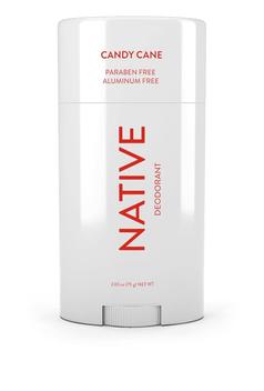 Desodorante Native Candy Cane tamanho completo 75 g, sem parabenos, sem ...
