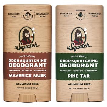 Desodorante Natural Dr. Squatch Maverick Musk - Odor-Squatching ...