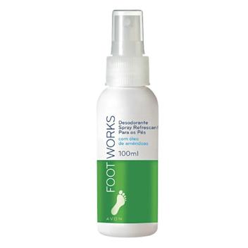 DESODORANTE PARA OS PÉS FOOT WORKS REFRESCANTE 100ml SPRAY - Footworks - Desodorante para Pés ...