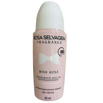 Desodorante Roll-on Fragrance 48h 85ml Rosa Selvagem Fragrância Miss ...