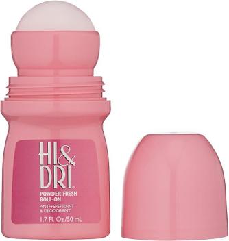 Desodorante Roll-On Hi & Dri Powder Fresh Antitranspirante Revlon 50ml ...