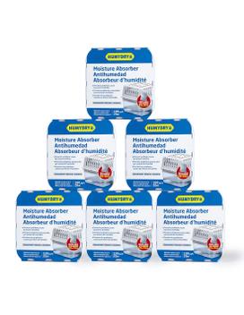 Desumidificadores Humydry Pack 6 para casa com refil de 250 ml sem ...