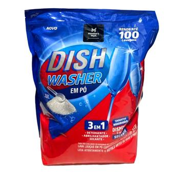 Detergente 3 em 1 para Lava Louças em Pó Dish Washer 2,5kg - Bismart ...