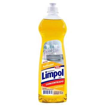 Detergente Concentrado Calêndula Limpol 511g - Bombril - Detergente ...