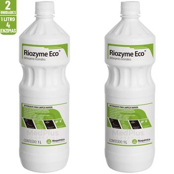 Detergente Enzimático Riozyme Eco Limpeza Manual 2 Litros - Cirurgica ...