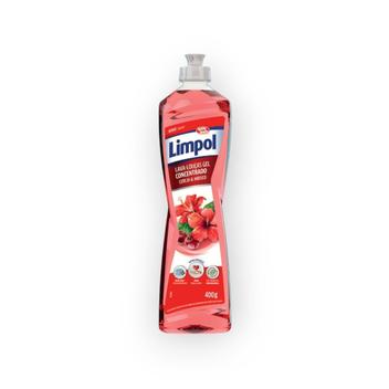 Detergente Limpol Gel Cereja E Hibisco 400G - Bombril - Detergente ...