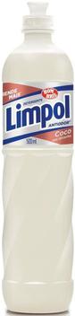 Detergente Limpol Líquido Coco Com Glicerina 500ml - Detergente ...