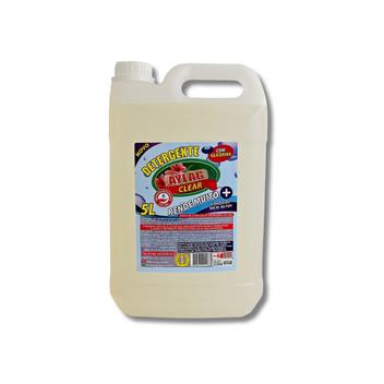 Detergente Líquido 5 Litros (Clear) Caixa C/ 4 Un. P/ Limpeza Doméstica ...