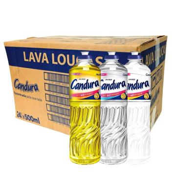 Detergente Líquido Candura Fragrâncias 500ml Cx Com 24 Un. - Detergente - Magazine Luiza