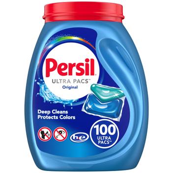 Detergente para roupa Persil Ultra Pacs Original 100 unidades - Saco ...