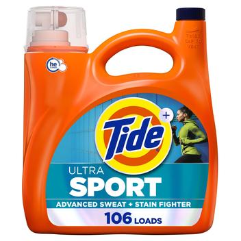Detergente para roupa Tide Plus Febreze Sport Odor Defense 4,4 L ...