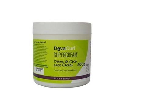 Deva Curl SuperCream Creme de Coco para Cachos 500gr - G - Finalizador Capilar - Magazine Luiza