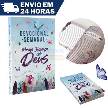 Devocional Semanal - Minha Jornada com Deus - Jardim Secreto - Família Cristã - Livros de ...