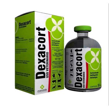 Dexacort Hertape Calier Anti-Inflamatório Dexametazona Injetável 50ml ...