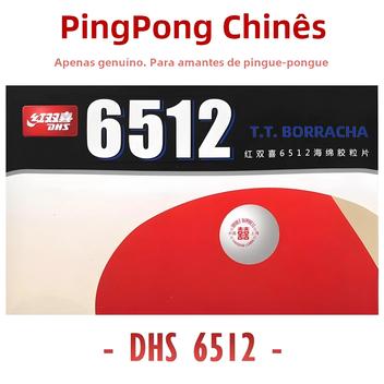 DHS 6512 Borracha De Tênis De Mesa, Tipo Allround, Esponja De Ping Pong, Original - others - Kit ...