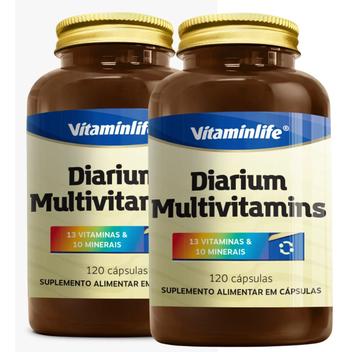 Diarium Diário Multivitamínico 120 Cápsulas Diversas Quantidades ...