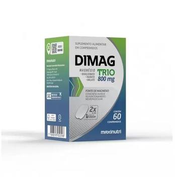 Dimag TRIO Magnésio Bisglicinato Alto Teor 60 Comp Maxinutr - MAXINUTRI ...