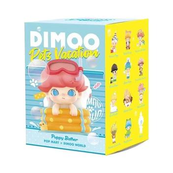 Dimoo Pet Vacation Series Blind Box Figura Brinquedos Enfeites De Mesa ...
