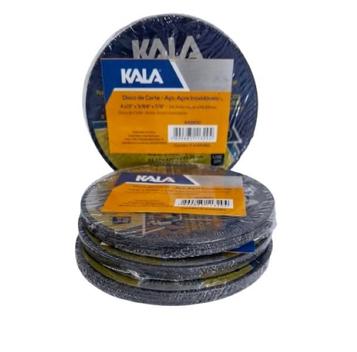 Disco Corte Aço Inox 4.1/2" X 7/8" Kit Construtor 20 Un - KALA - Disco ...